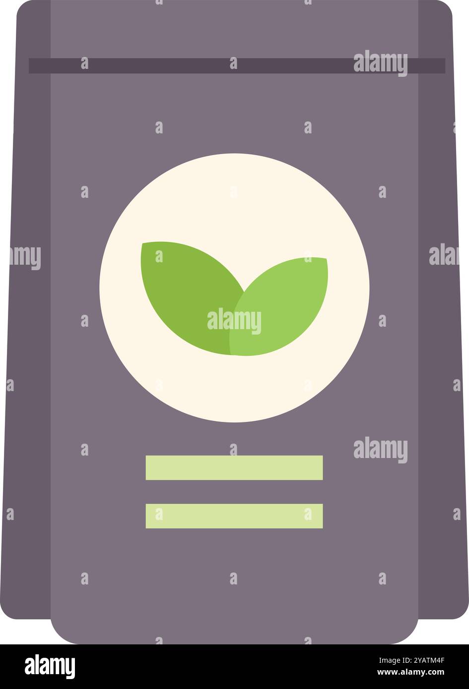Minimalist packaging design featuring a green leaf logo, ideal for ...