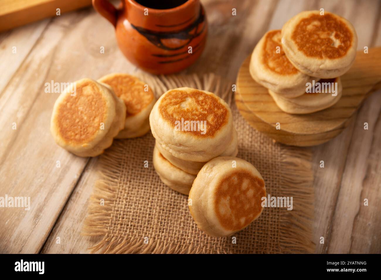 Gorditas de Nata. Cream Gorditas, Mexican street snack, is an easy ...
