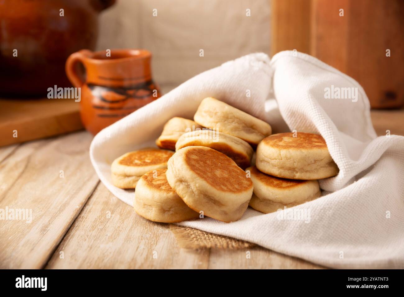Gorditas de Nata. Cream Gorditas, Mexican street snack, is an easy ...