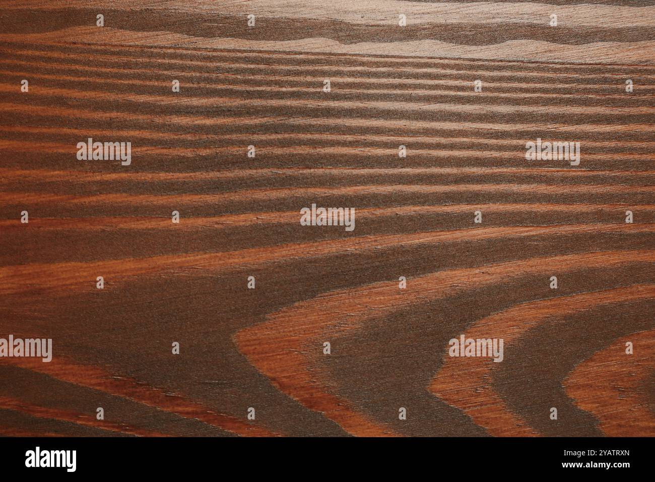 Applying walnut wood stain. Texture of wooden surface as background ...