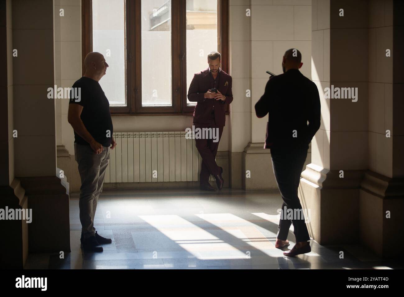 Bucharest, Romania. 15th Oct, 2024: Andrew Tate (R) and his brother ...