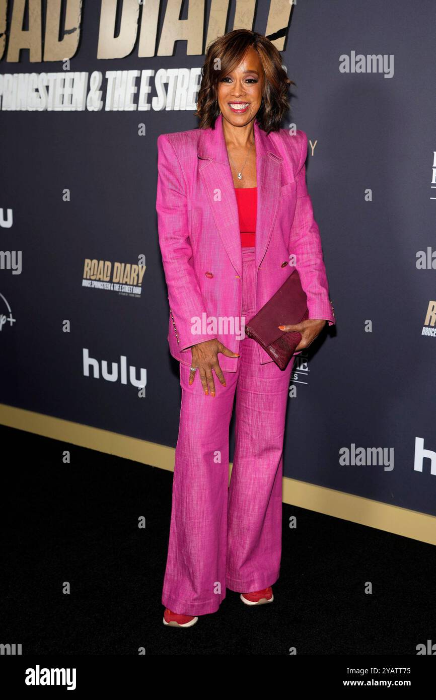 Gayle King attends the premiere of "Road Diary: Bruce Springsteen and ...