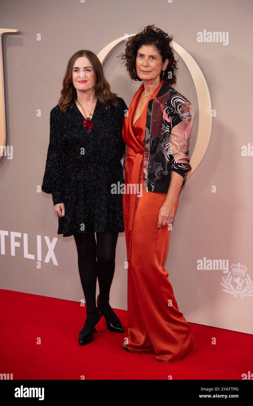 London, UK. 15th Oct, 2024. Finola Dwyer and Amanda Posey attend the ...