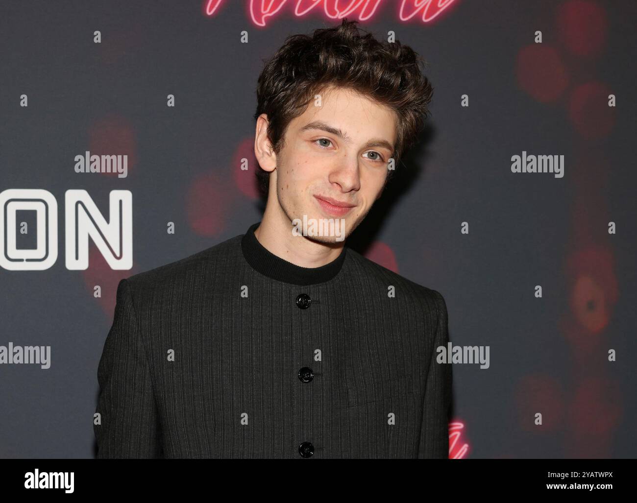 Mark Eydelshteyn attends the premiere of "Anora" at the Regal Times ...