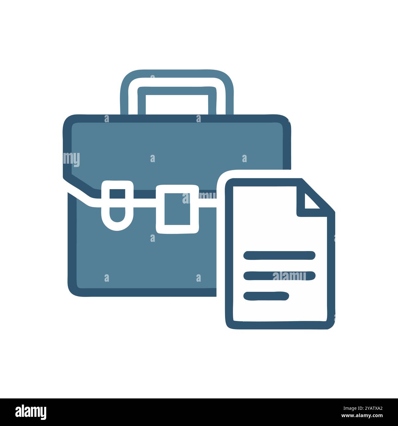 portfolio Icon vector art image Stock Vector Image & Art - Alamy