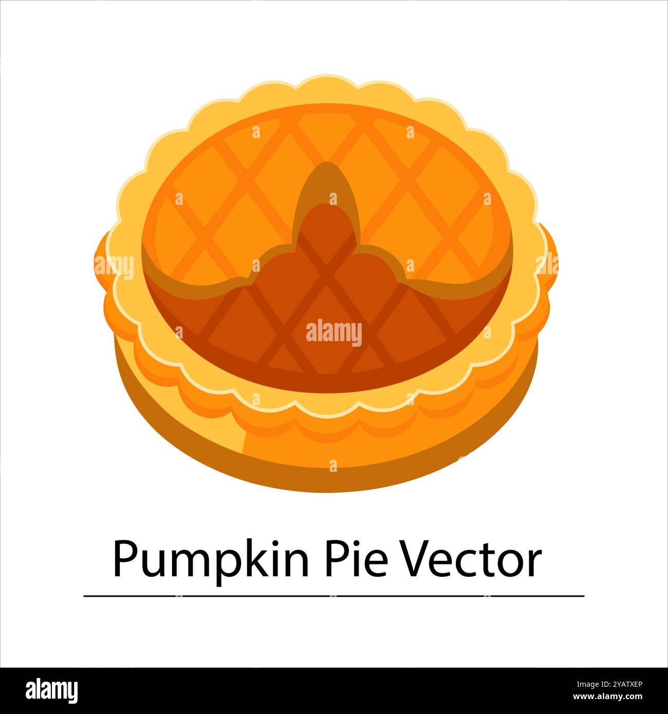 Cap a pie Stock Vector Images - Alamy