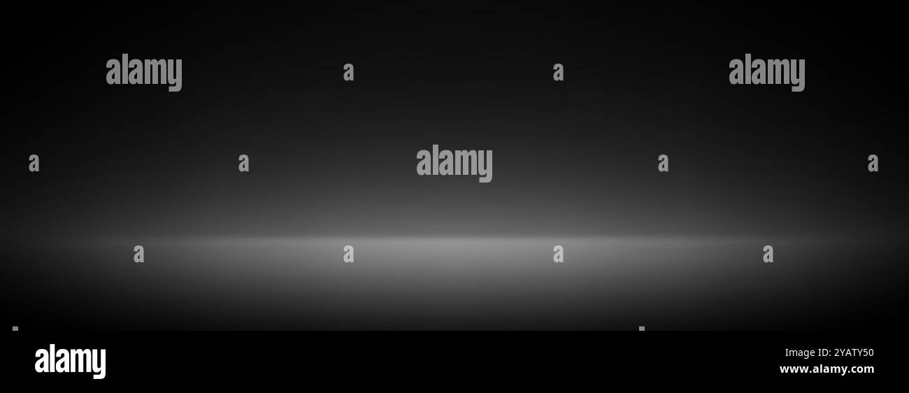 Black studio scene background. Dark noir room surface. Limbo esthetic ...