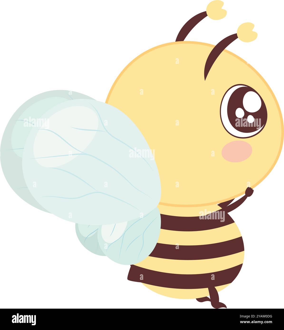 cute bee insect cartoon Stock Vector Image & Art - Alamy
