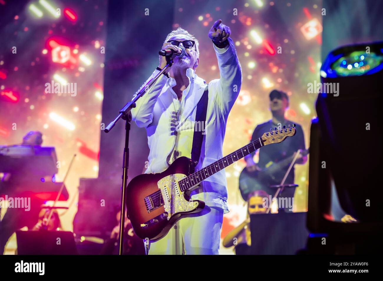 Italy, 14 October 2024 Umberto Tozzi live at Unipol Forum Assago ...