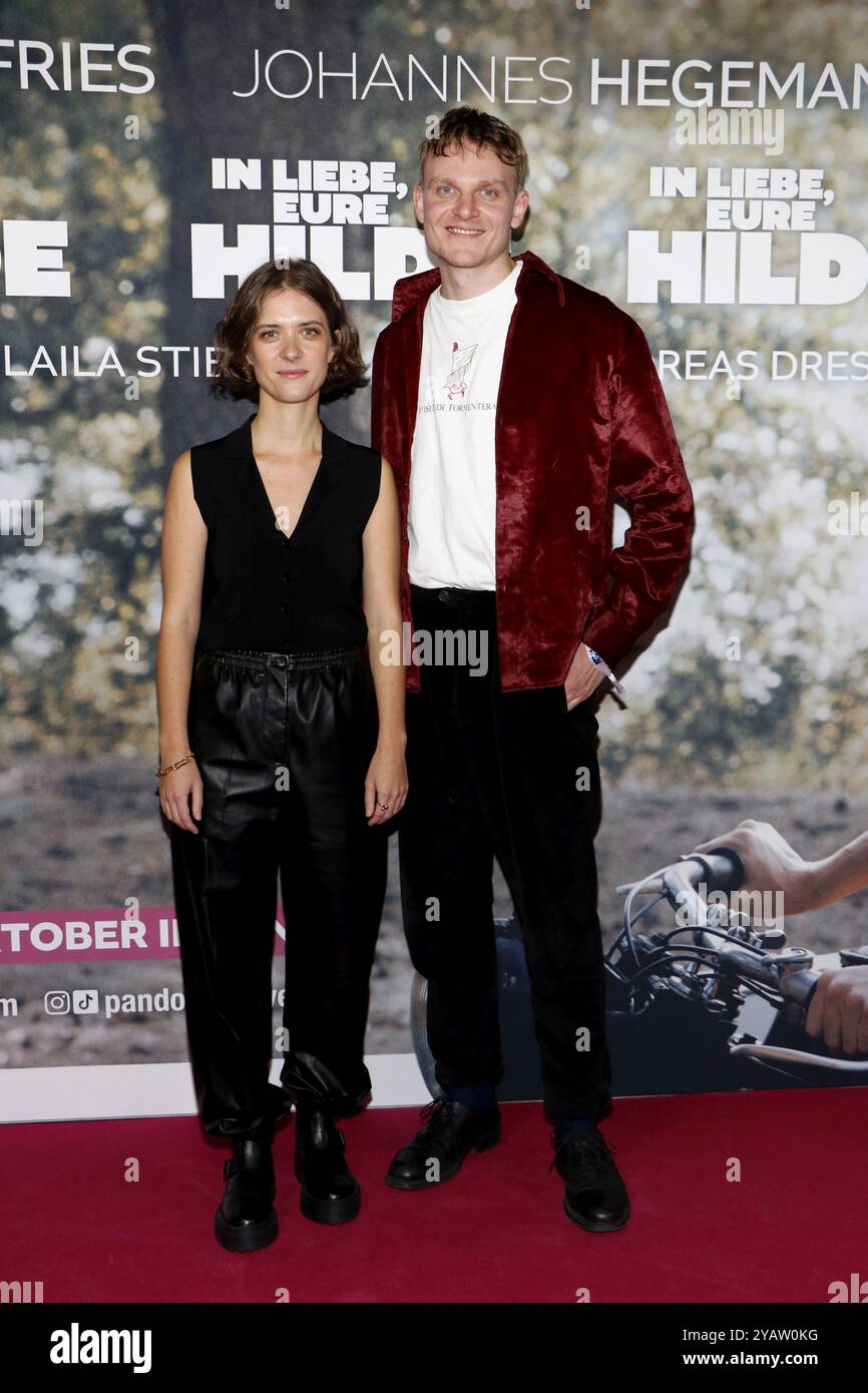 Liv Lisa Fries and Johannes Hegemann at the premiere of IN LIEBE, EURE ...