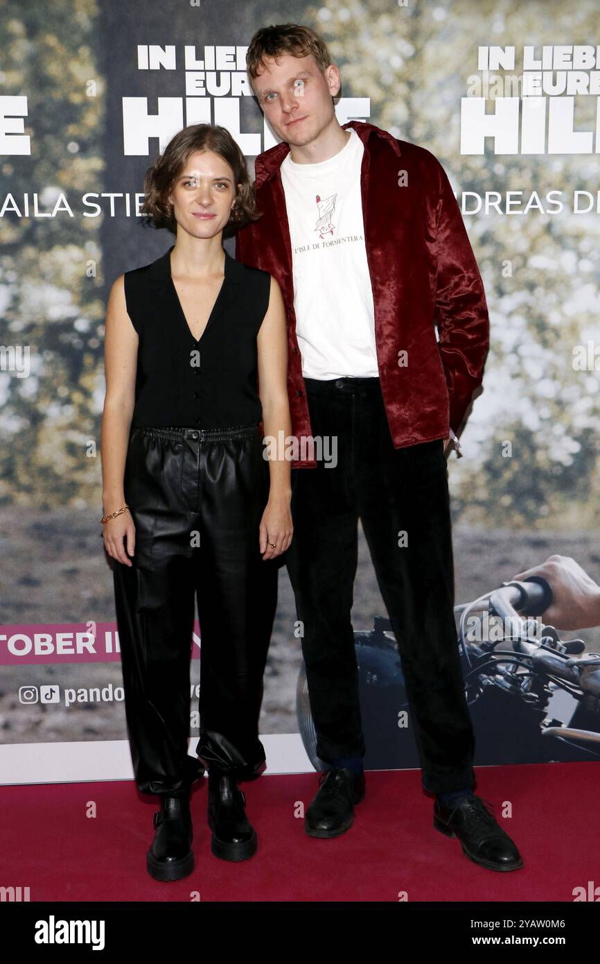 Liv Lisa Fries and Johannes Hegemann at the premiere of IN LIEBE, EURE ...