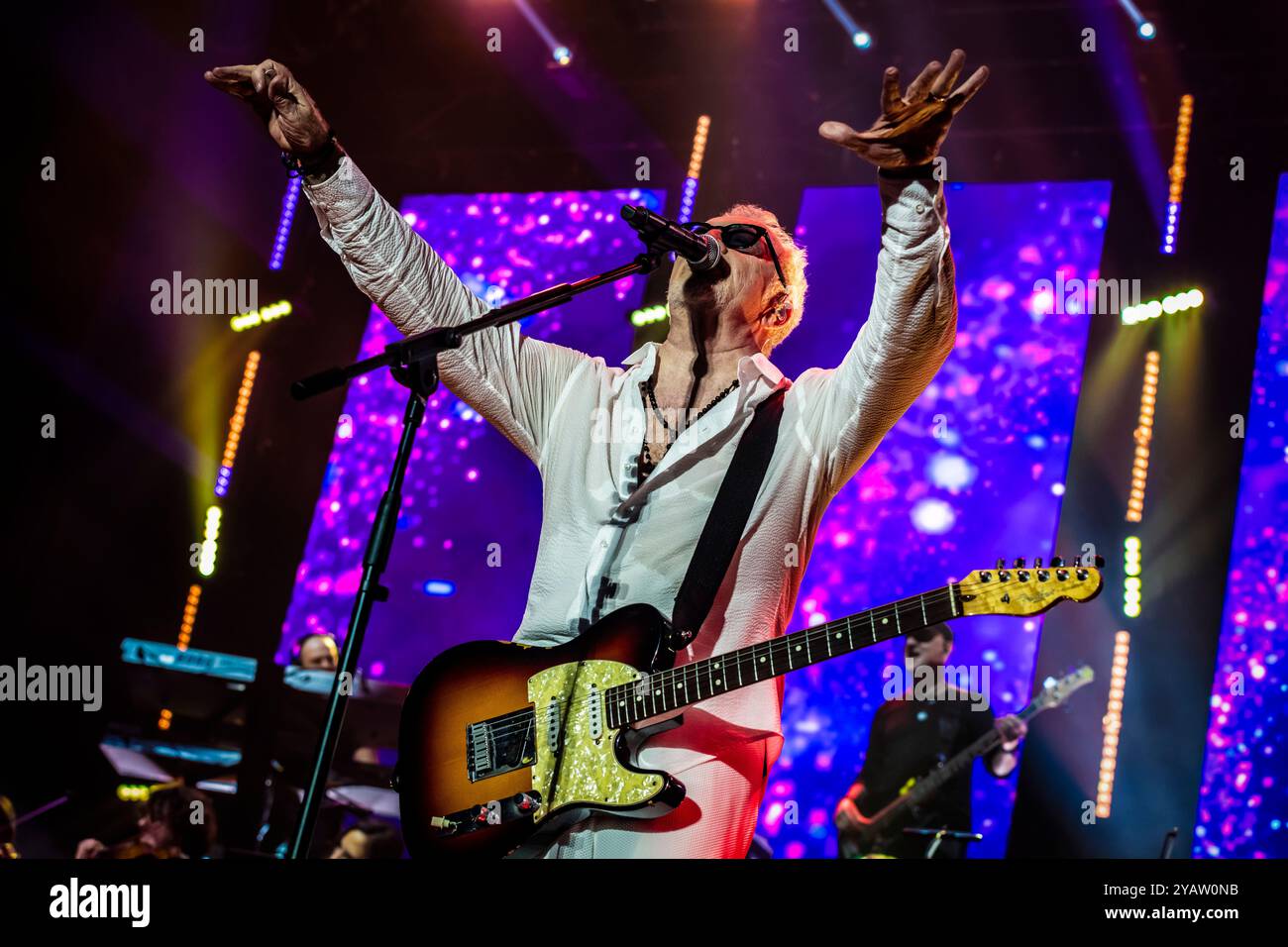 Italy, 14 October 2024 Umberto Tozzi live at Unipol Forum Assago ...