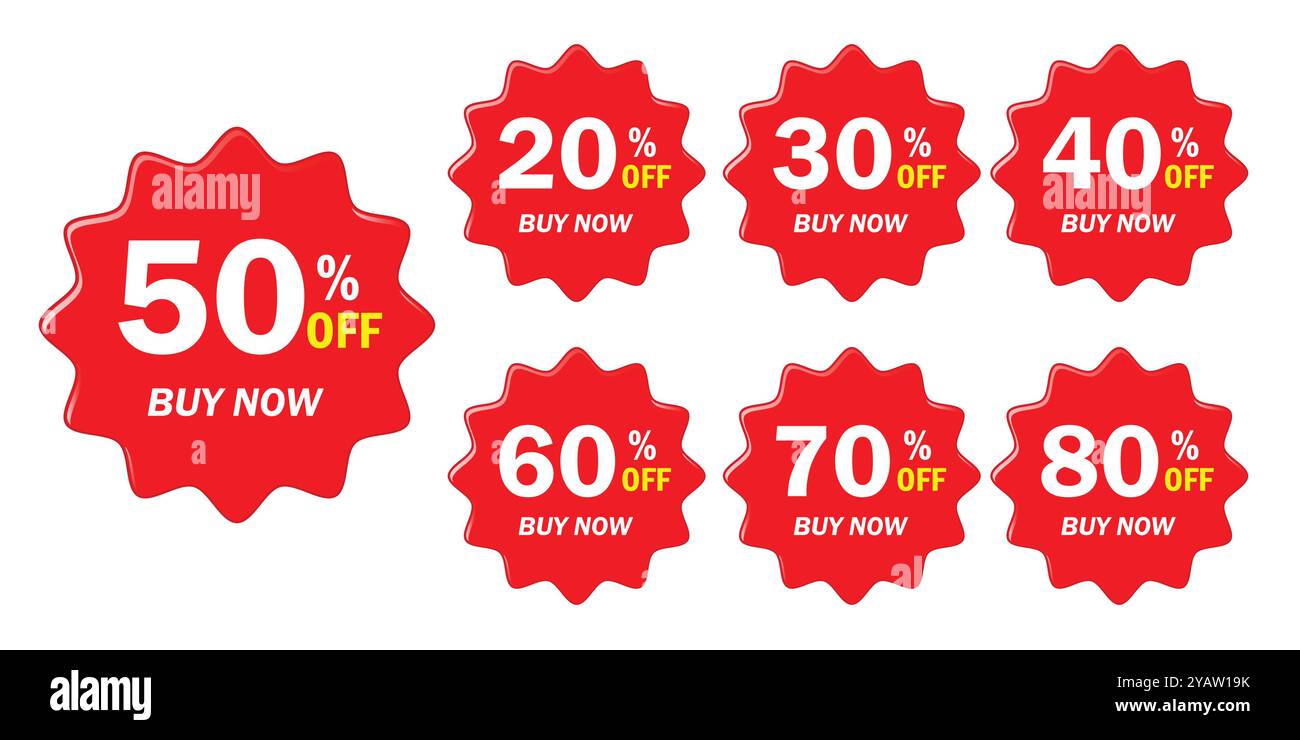 50 percent discount now Stock Vector Images - Alamy