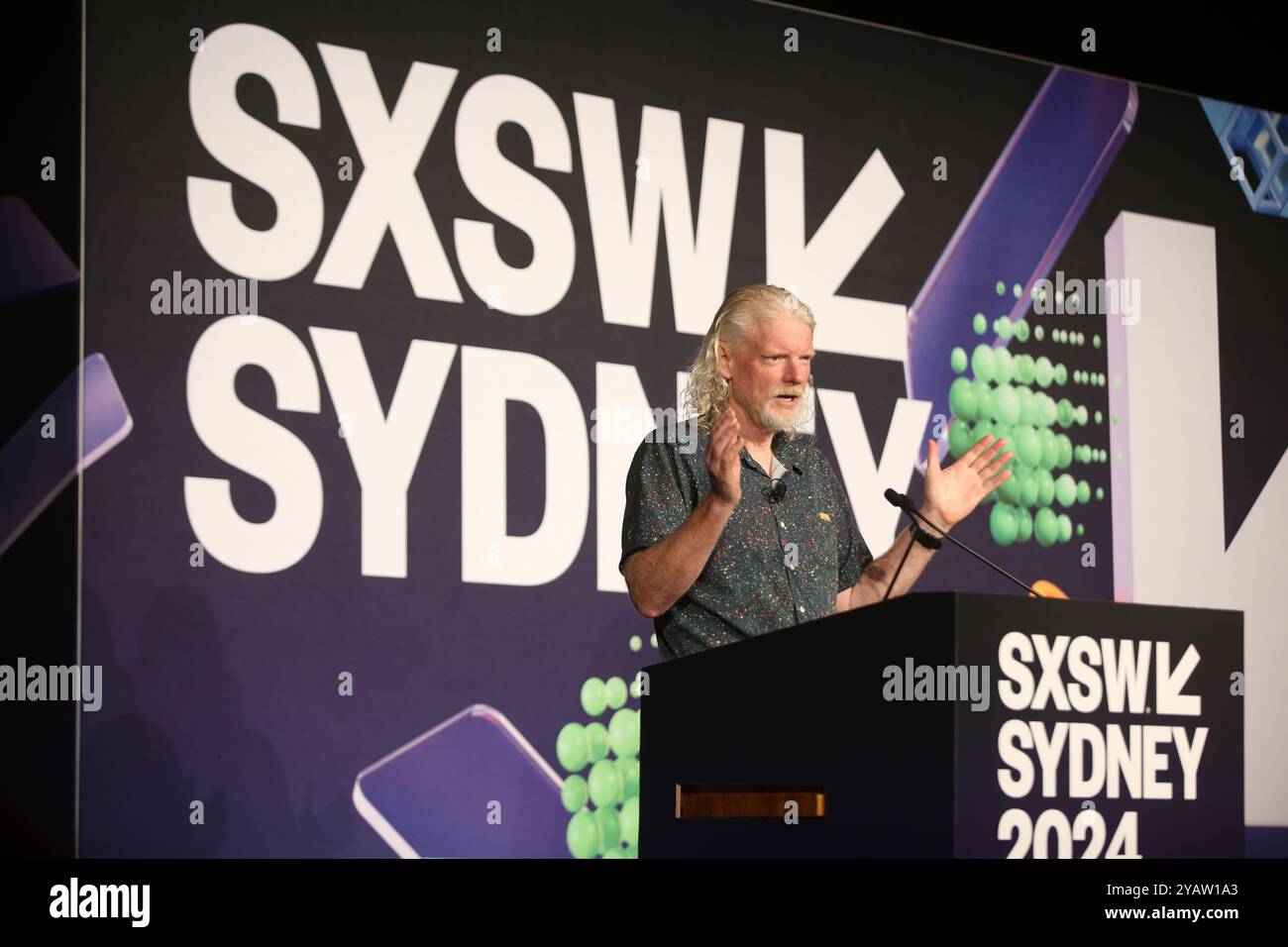 Sydney, Australia. 16th October 2024: SXSW Sydney. Pictured: Featured ...