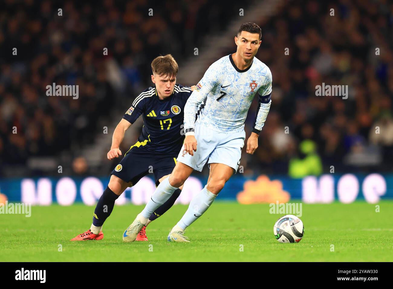 15th October 2024; Hampden Park, Glasgow, Scotland: Nations League ...