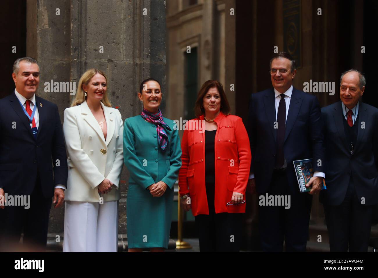 Non Exclusive: (L-R) President of the Business Coordinating Council ...