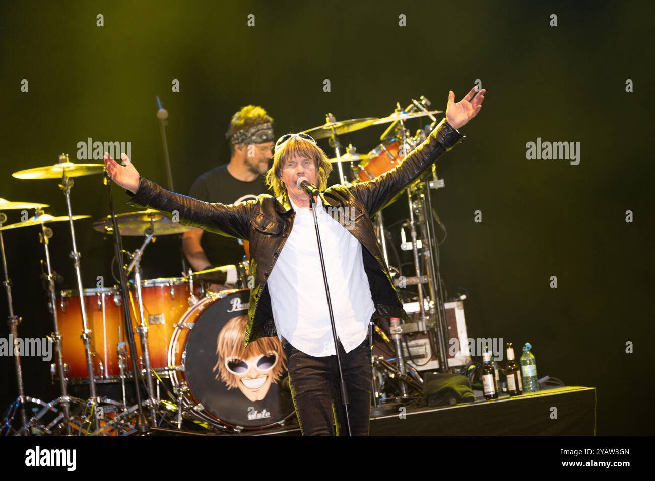 Mickie Krause mit Live-Band bei der Konzert-Reihe Summertime Norderney ...