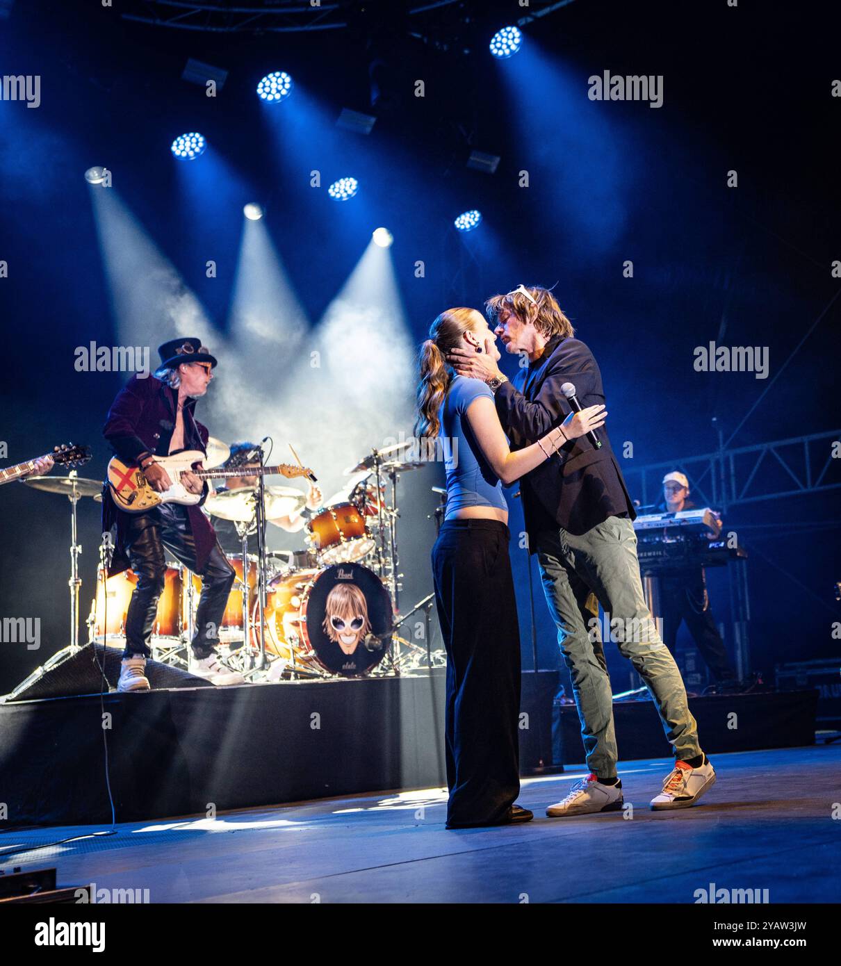 Mickie Krause mit Live-Band bei der Konzert-Reihe Summertime Norderney ...