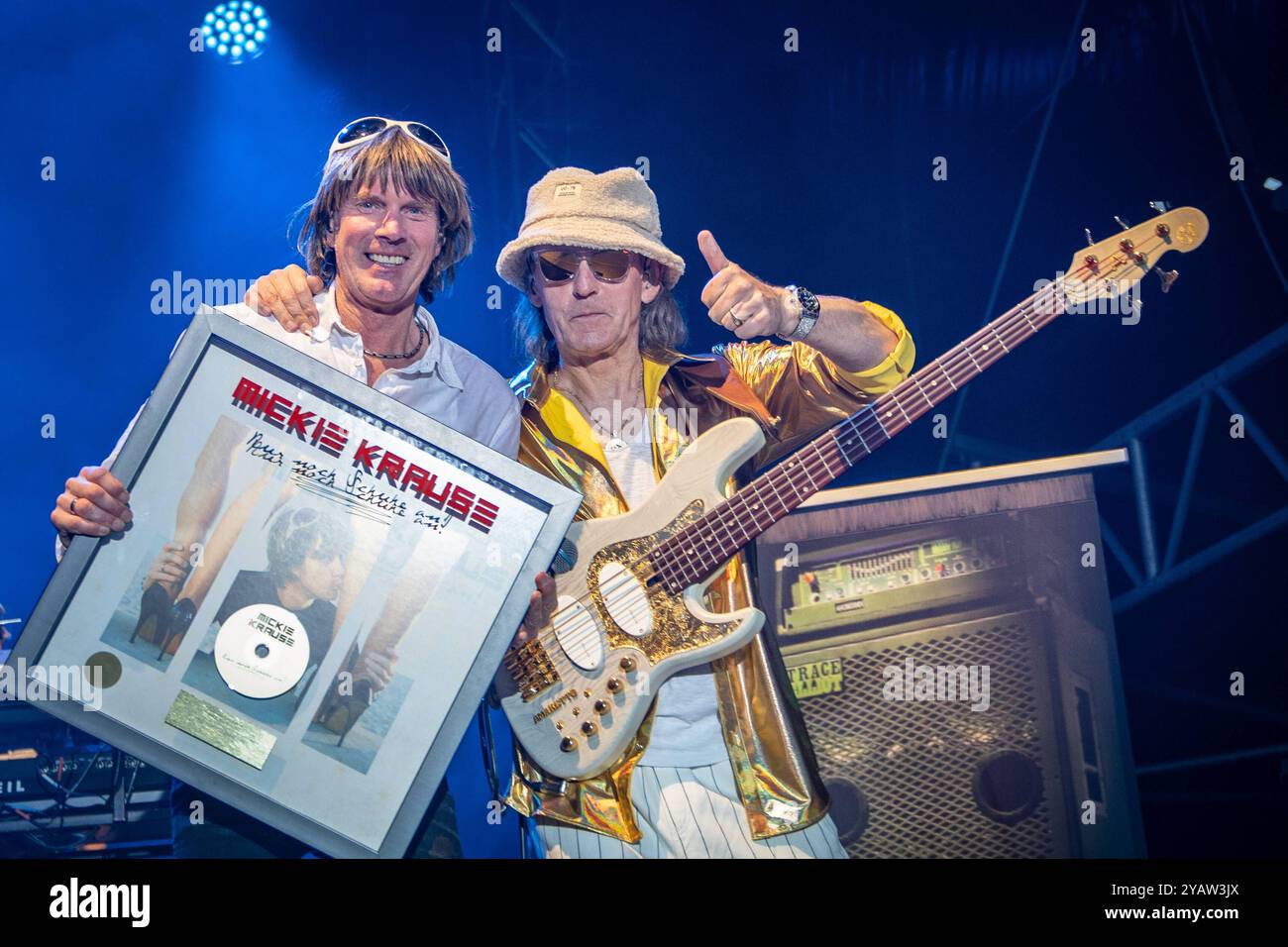 Mickie Krause mit Live-Band bei der Konzert-Reihe Summertime Norderney ...