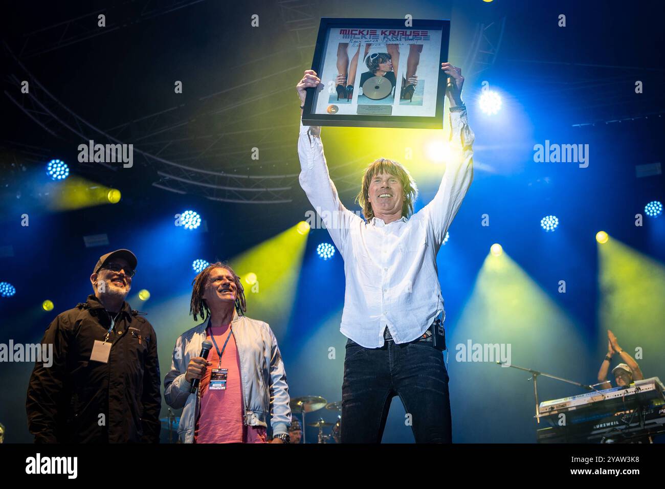 Mickie Krause mit Live-Band bei der Konzert-Reihe Summertime Norderney ...