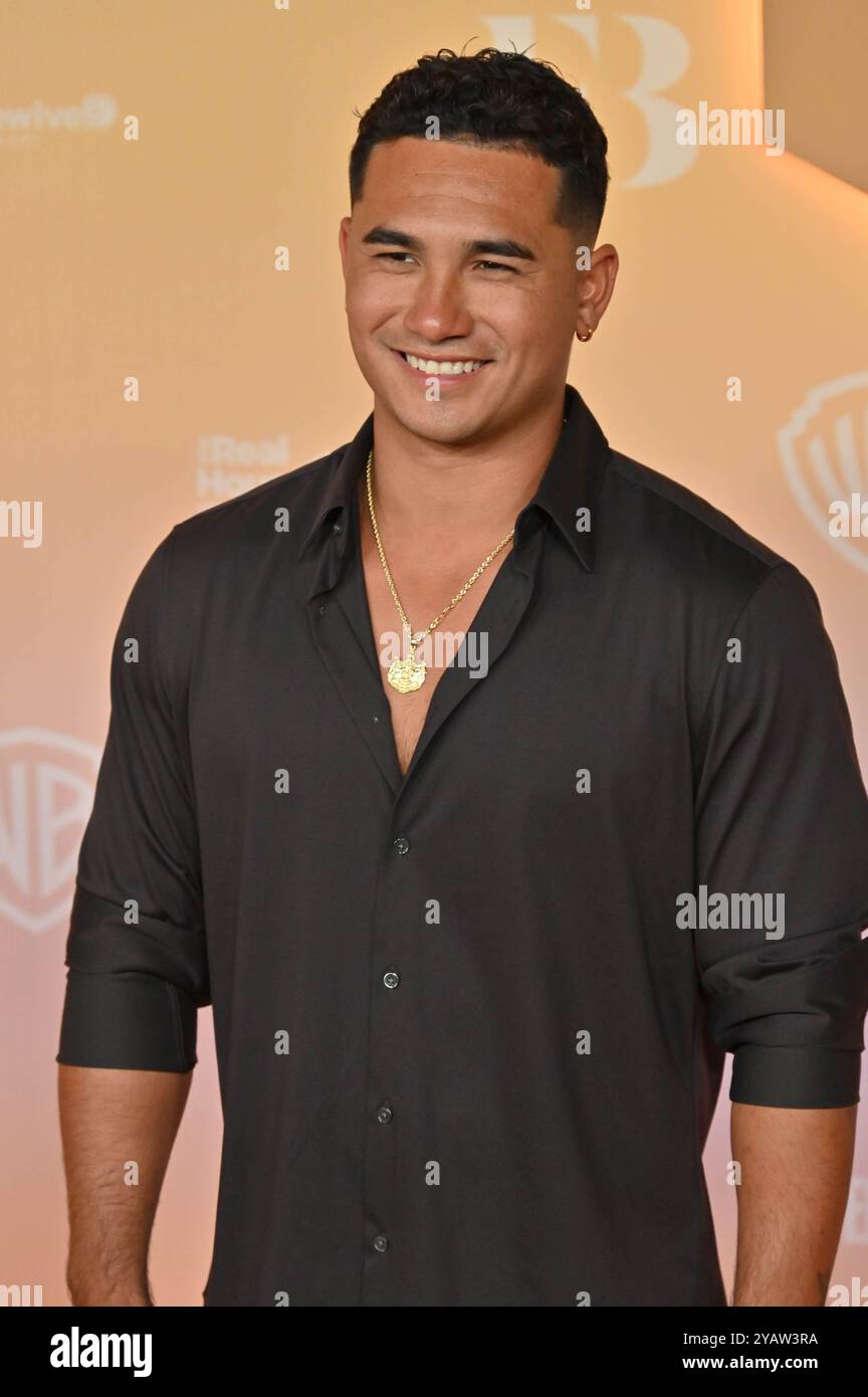 Los Angeles, CA USA - October 10, 2024: Kekoa Kekumano attends Warner Bros. Television Group's ...