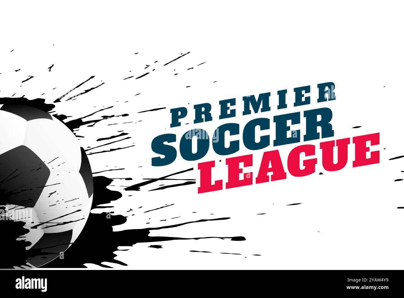 Premier league football Stock Vector Images - Alamy