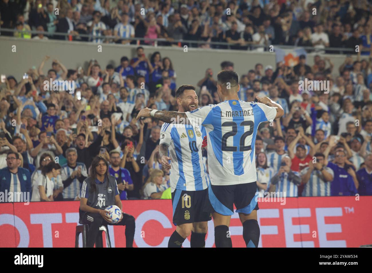 Buenos Aires, Argentina, MAS Monumental Stadium Lionel Messi (10 ...