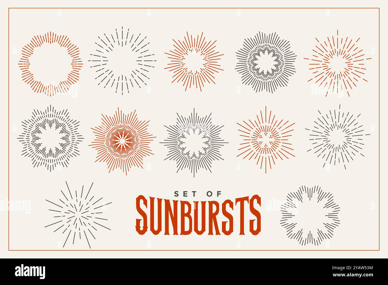 Linear sun hi-res stock photography and images - Alamy