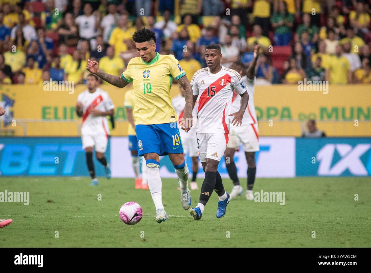 Brasilia, Peru. 15th Oct, 2024. SÃO PAULO, BRAZIL - OCTOBER 15: the ...
