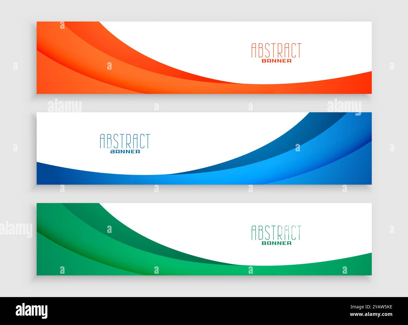 collection of three abstract web business banner layout for corporate ...