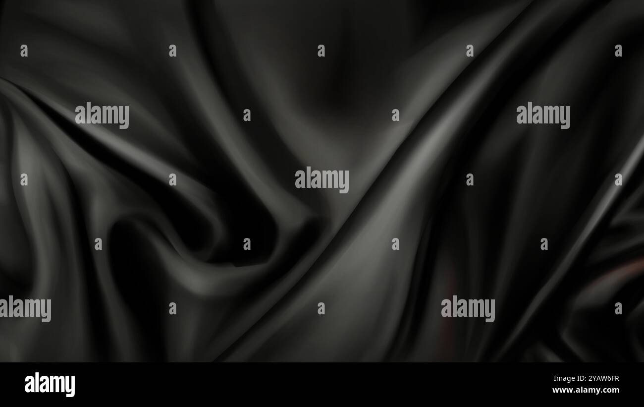 Silk folded fabric background. Silk cloth febric shine background with ...