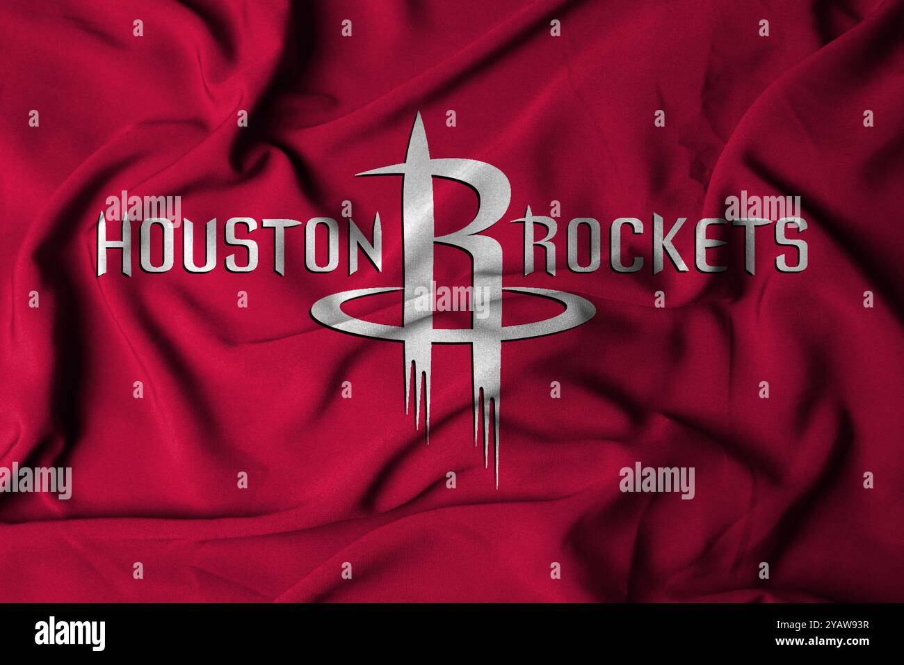 Houston rockets flags hi-res stock photography and images - Alamy