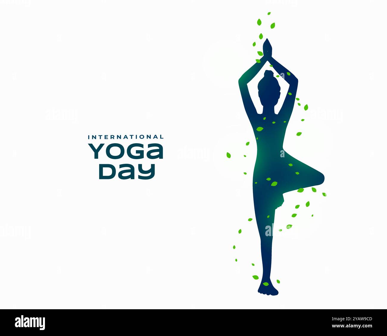 international yoga day poster, woman doing surya namaskar asana with ...