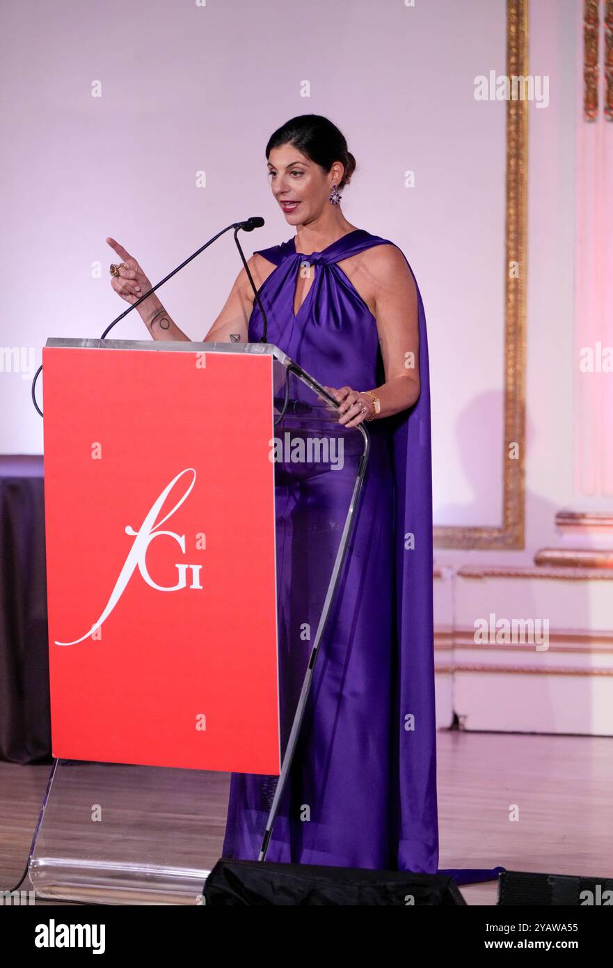 New York, United States. 15th Oct, 2024. Maria Giulia Prezioso ...