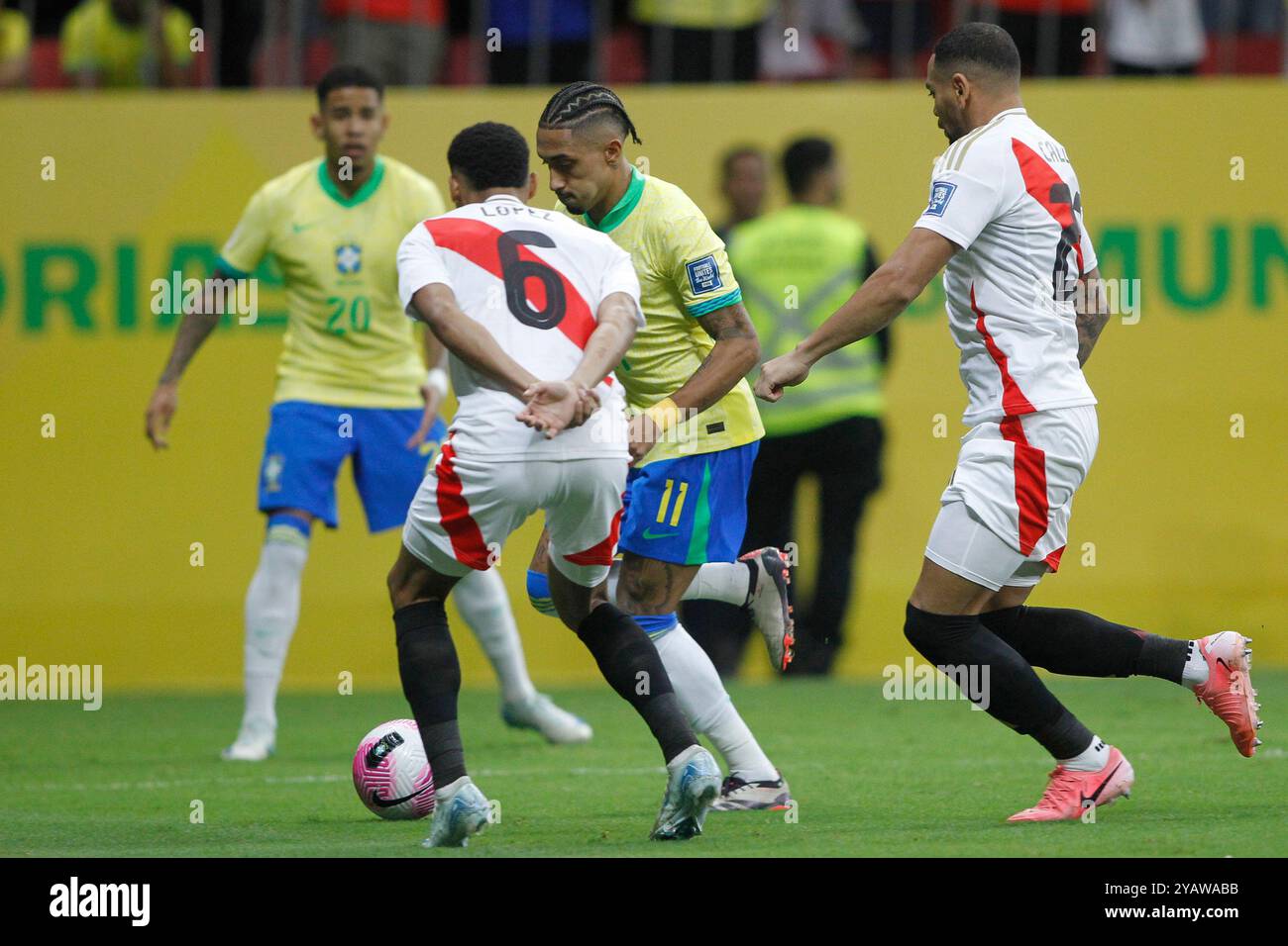 15th October 2024: Garrincha Stadium, Brasilia, Brazil: FIFA World Cup ...