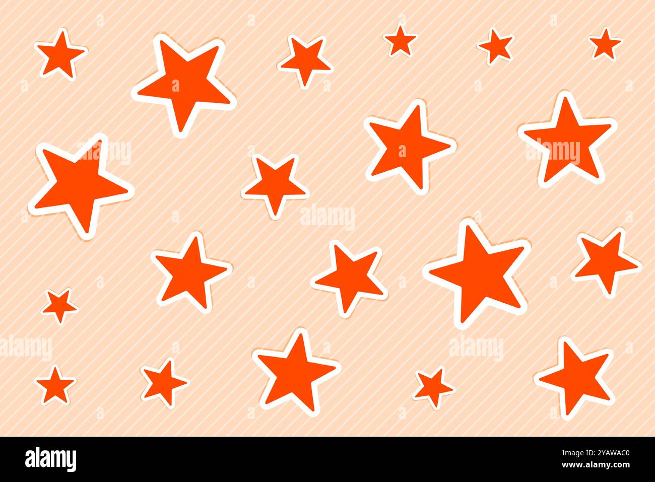 paper style twinkle star pattern background design vector Stock Vector ...