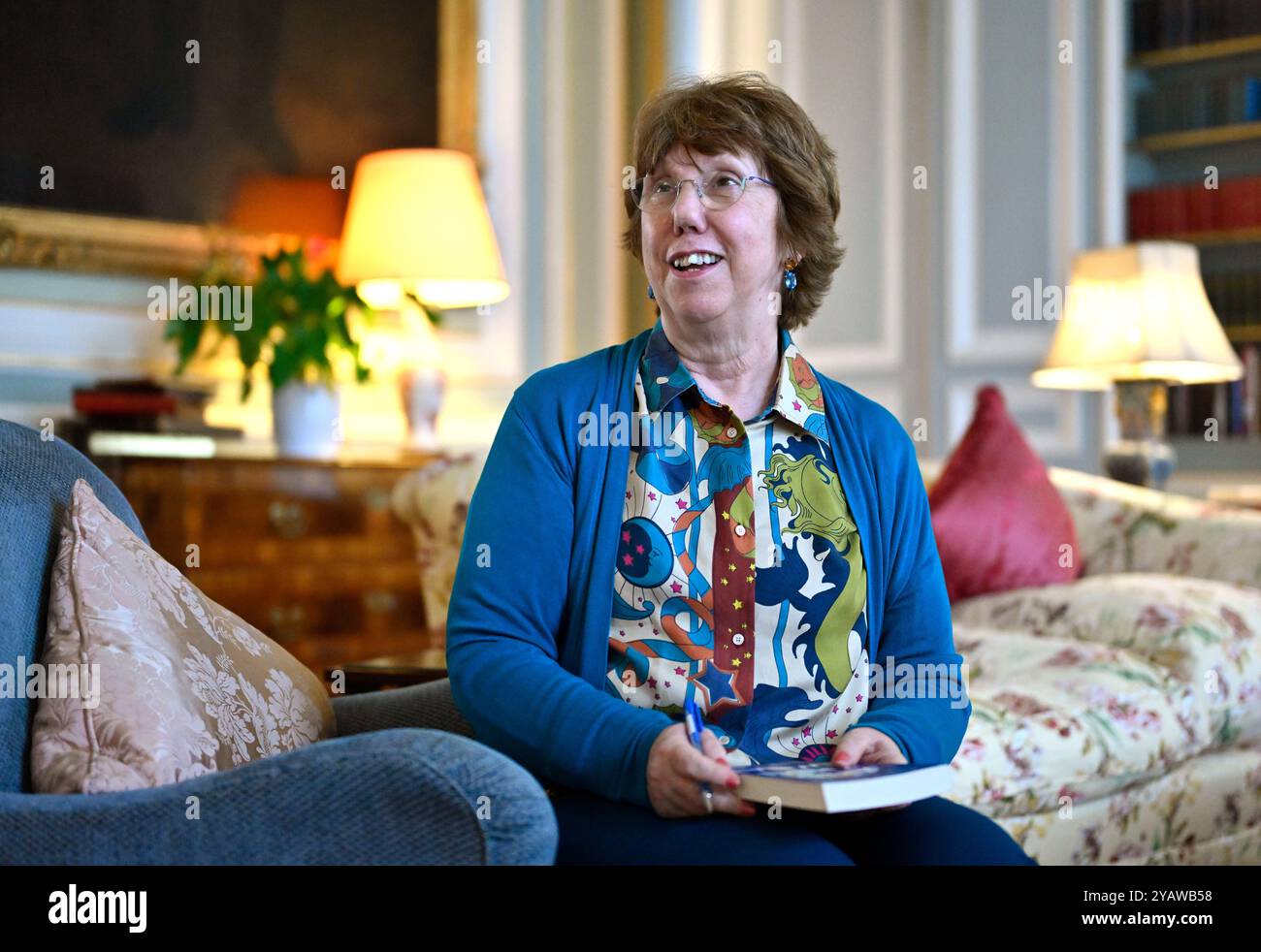 Former EU High Representative Catherine Ashton on Tuesday, September 24 ...