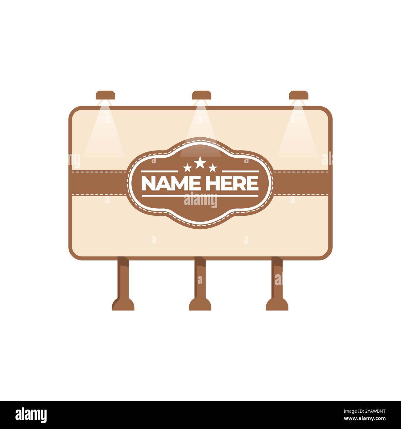 Vintage cinema signboard billboard Stock Vector Images - Alamy