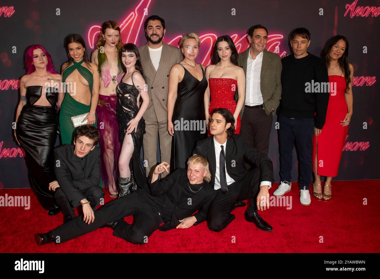 New York, United States. 15th Oct, 2024. Mikey Madison, Sean Baker ...