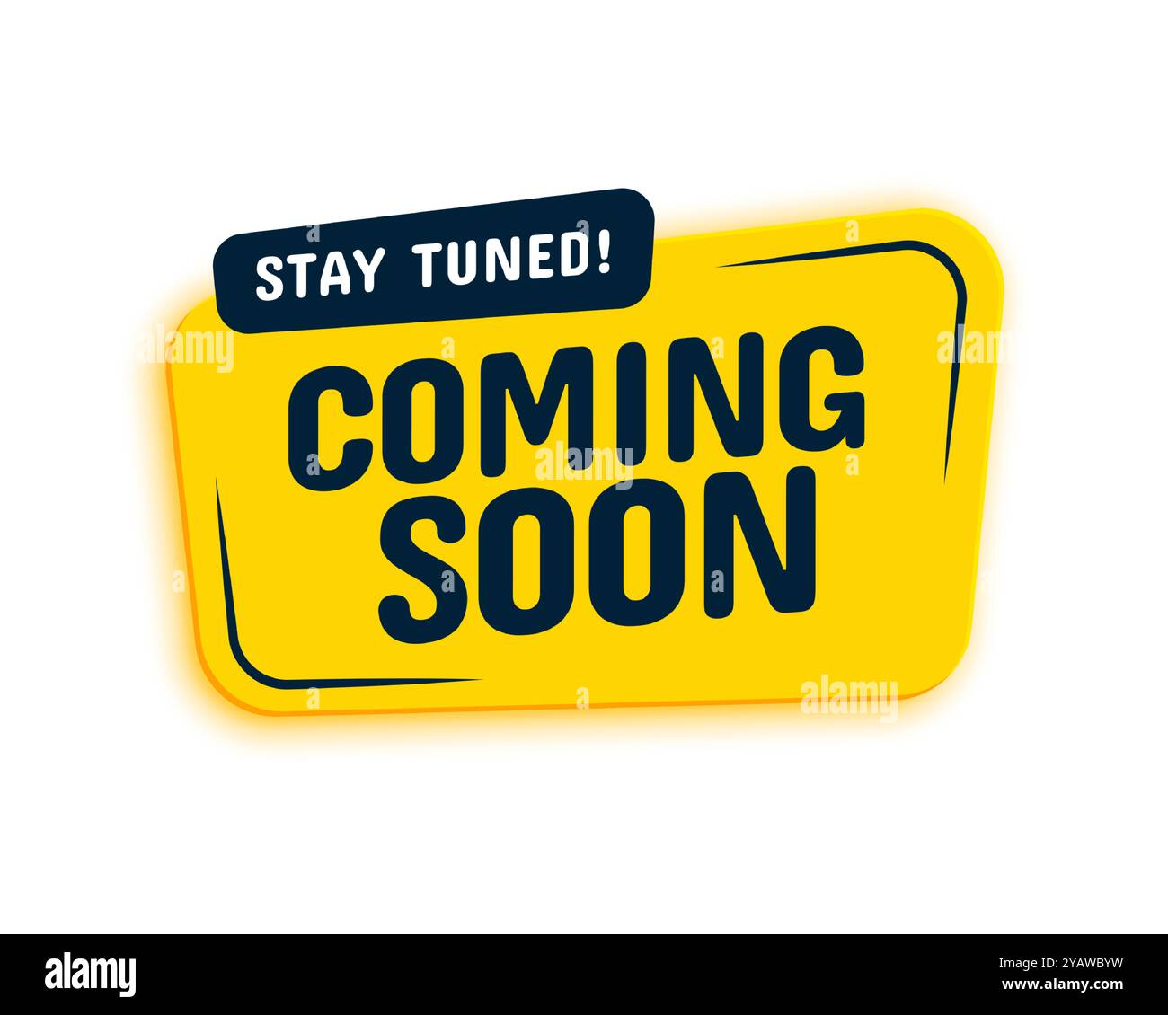 new arrival coming soon background with stay tuned message vector Stock ...