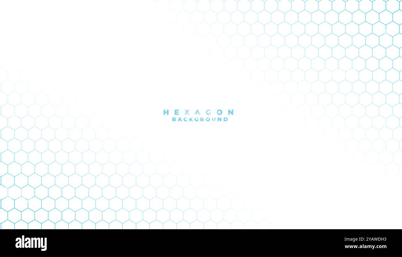 white background with small blue hexagonal pattern vector Stock Vector ...