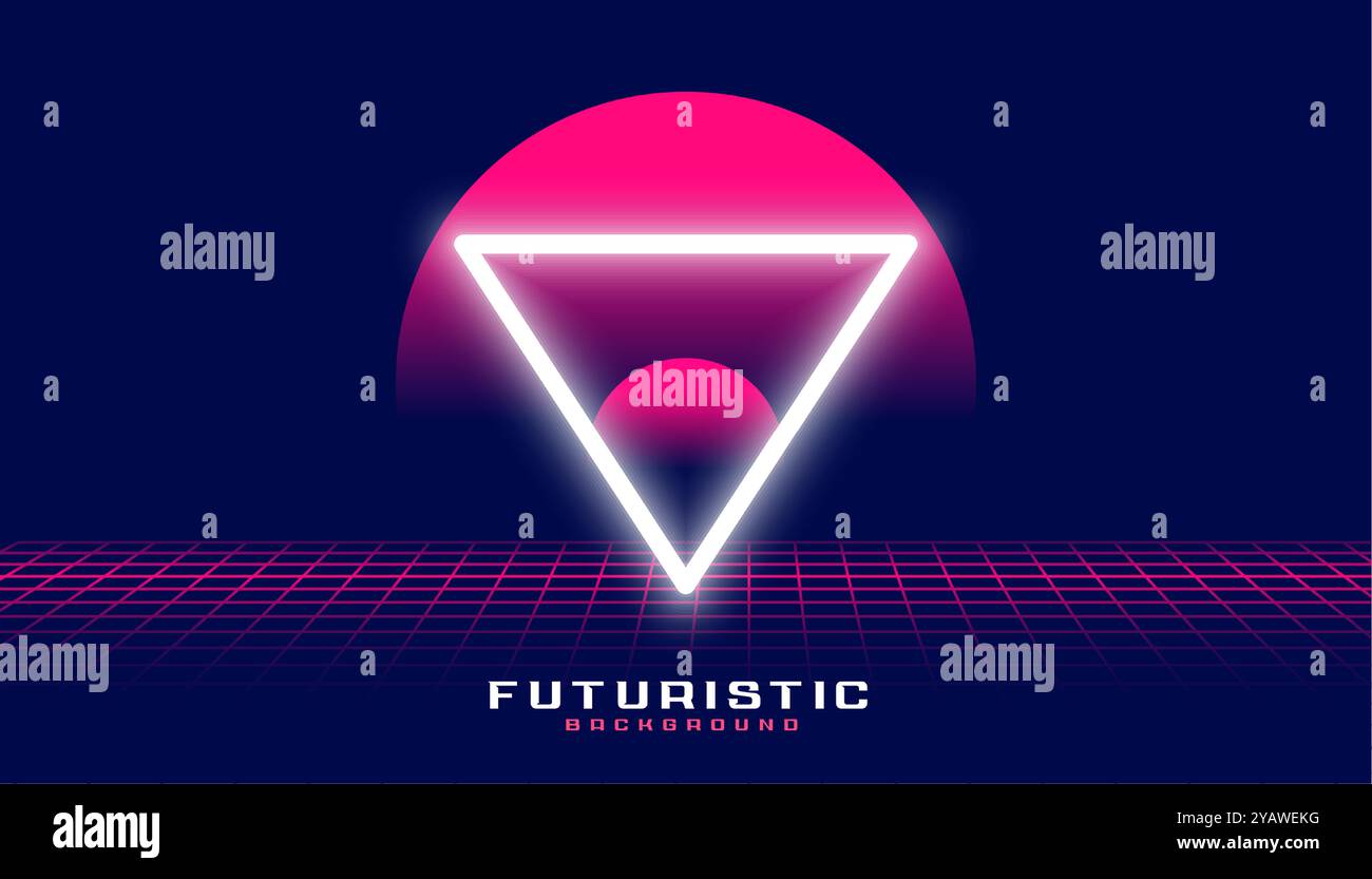 Sci fi digital grid Stock Vector Images - Alamy