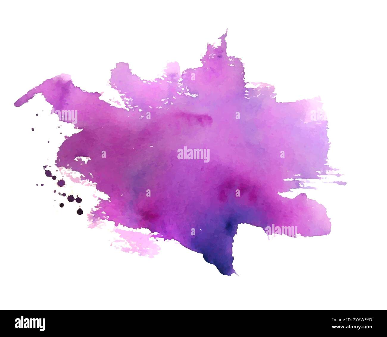 abstract purple watercolor ink spot texture background vector Stock ...