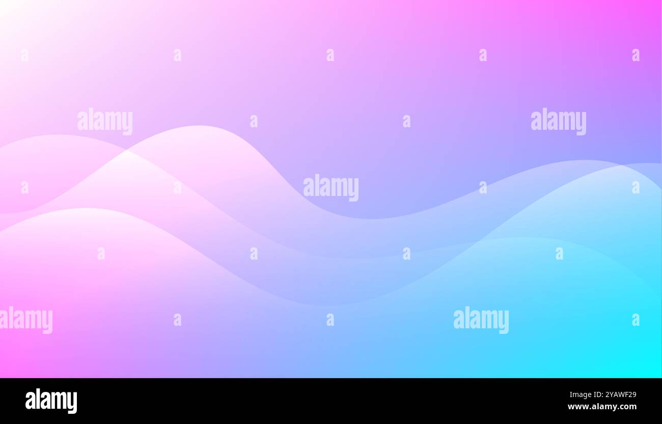 Elegant pastel wave vector hi-res stock photography and images - Alamy