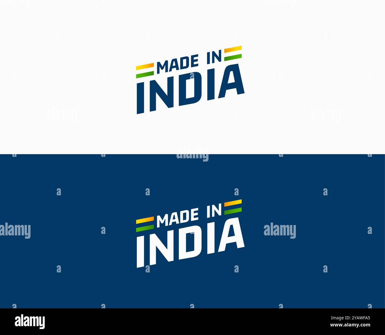 made in india badge background for certified production vector Stock ...