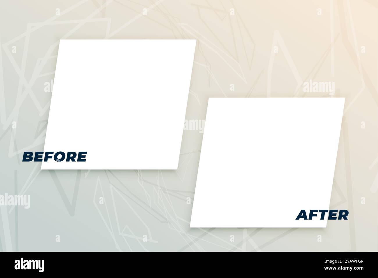modern before and after opposition concept background vector Stock ...