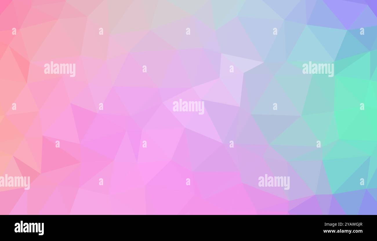 hologram gradient triangle shape pattern banner design vector Stock ...