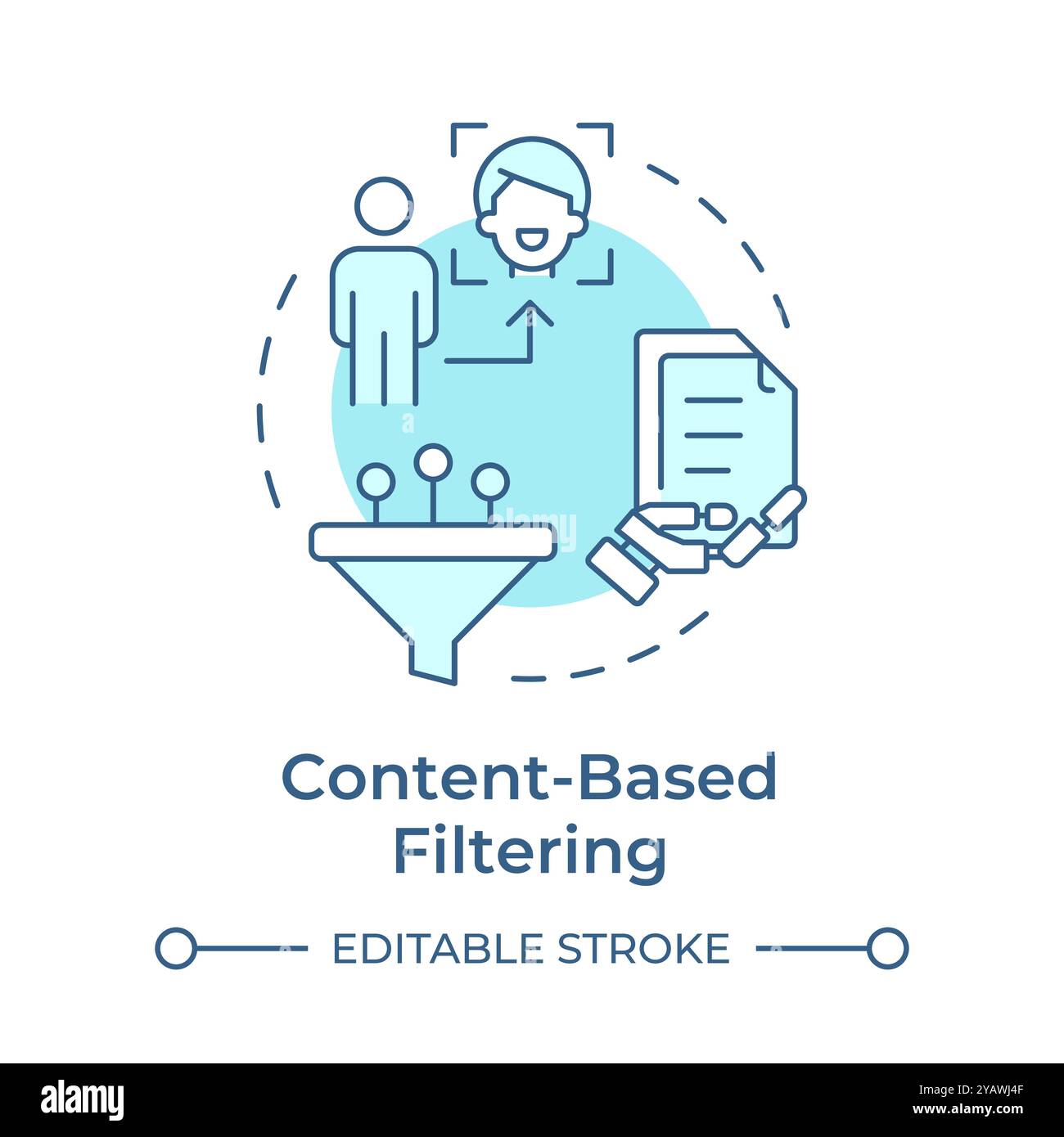 Data filtering system color hi-res stock photography and images - Alamy