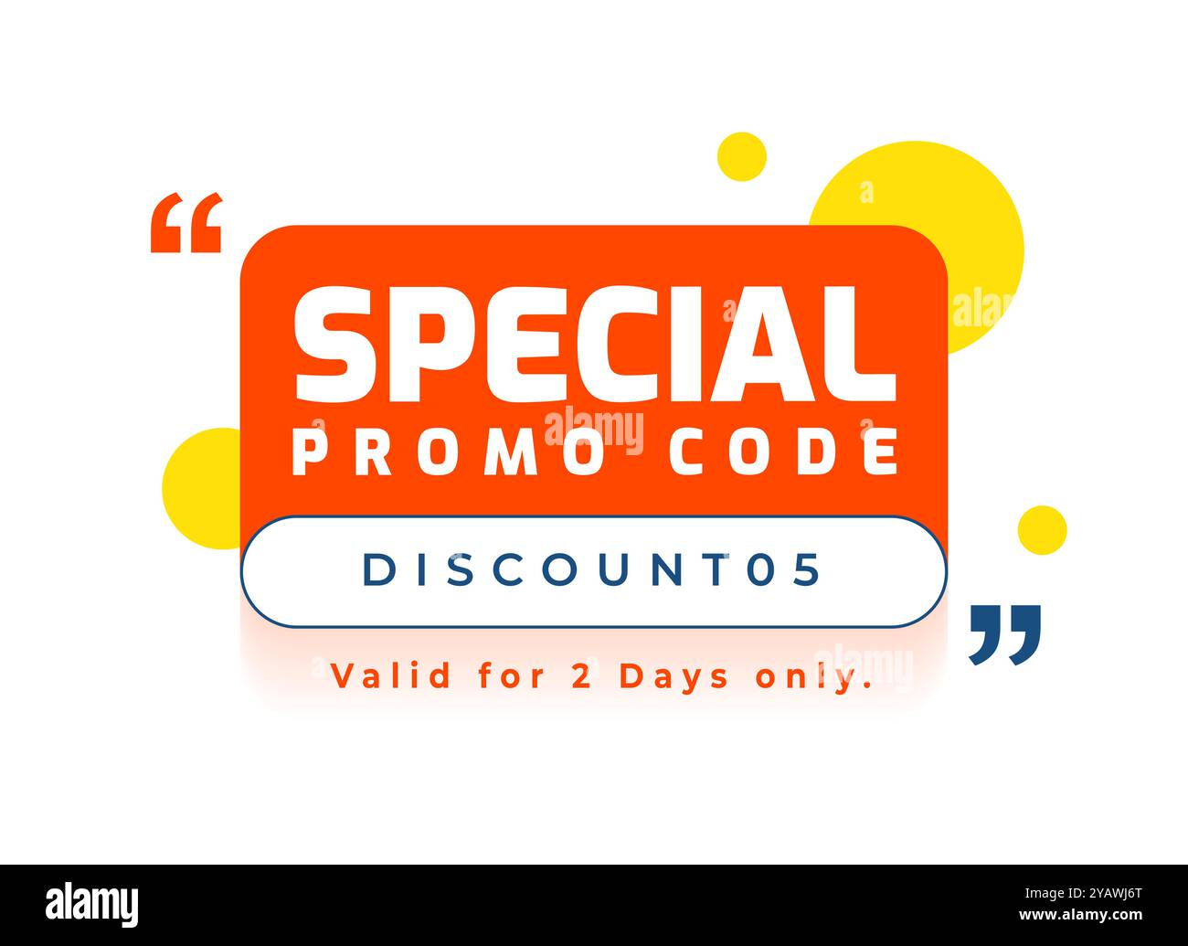 special promo voucher code background valid for 2 days vector Stock ...