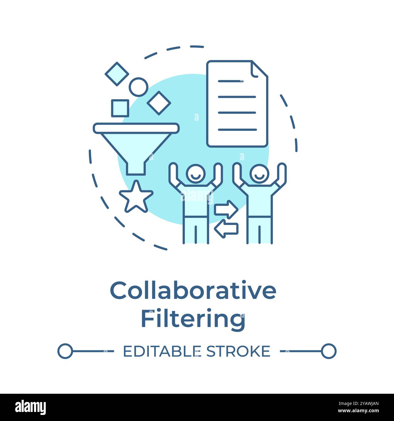 Data filtering system color hi-res stock photography and images - Alamy